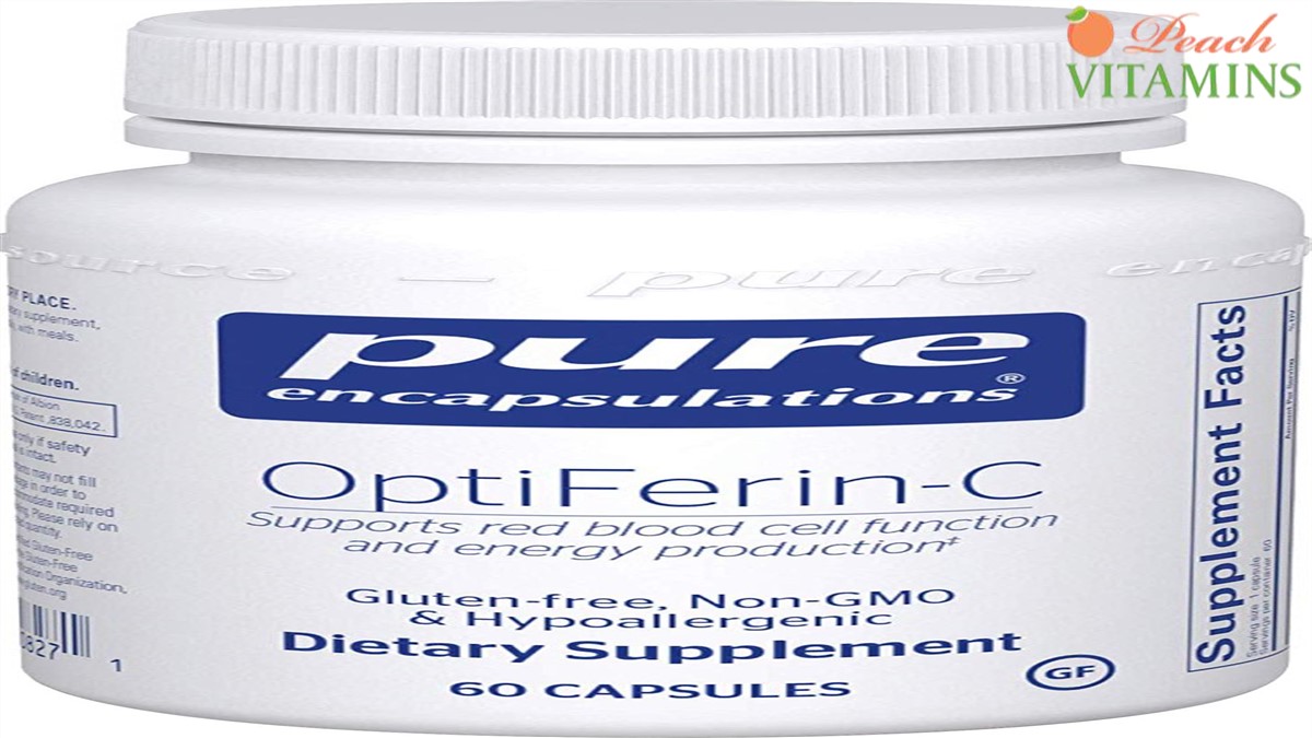 Boost Energy Today With Pure Encapsulations Optiferin C Iron Supplement ...